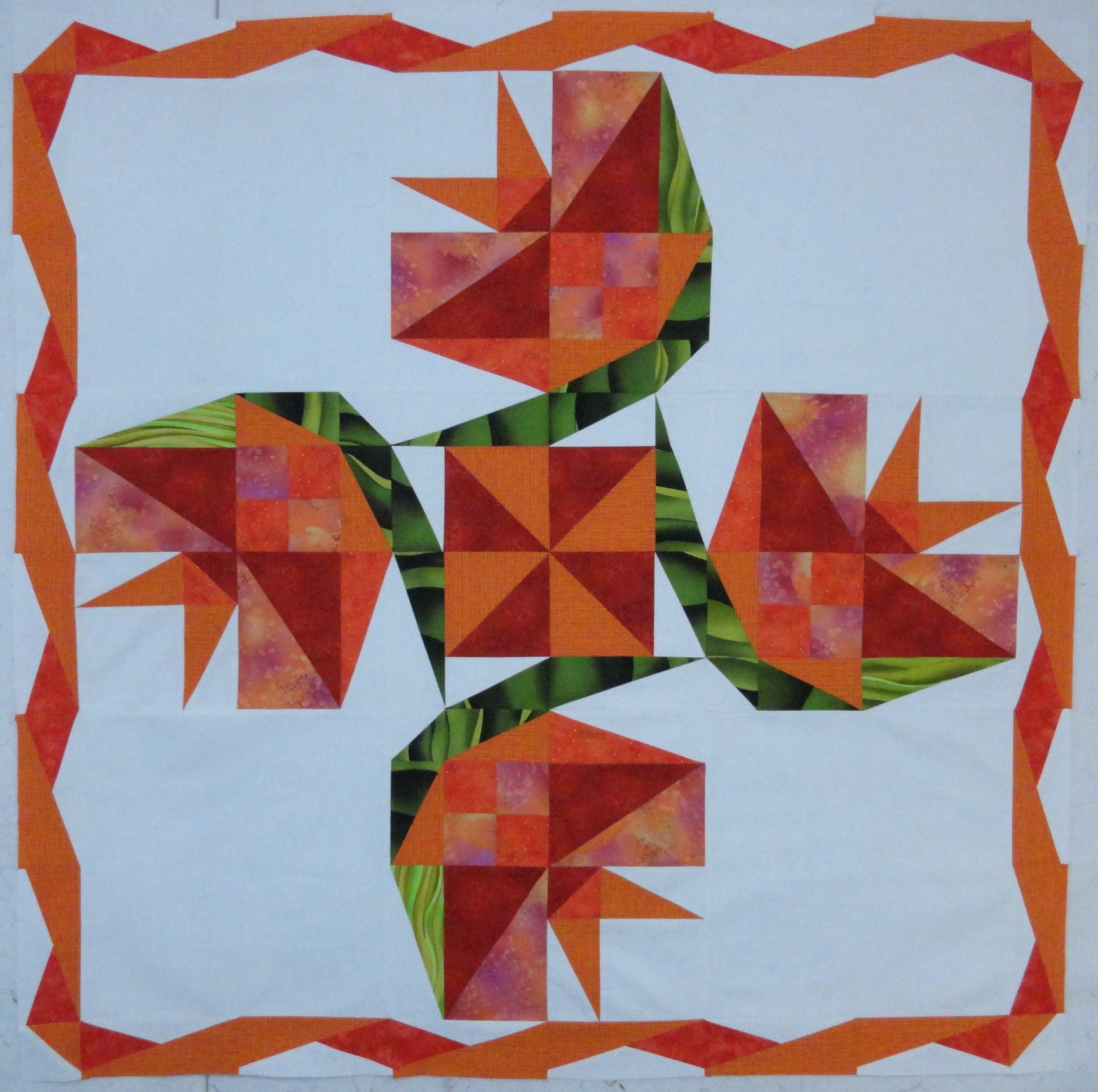 Pattern: Twirling Tulips – Off The Wall Quilt